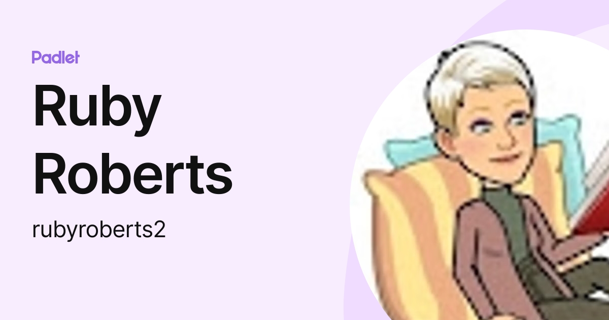 Ruby Roberts (rubyroberts2) profile | Padlet