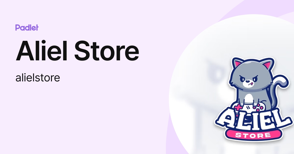 Aliel Store (alielstore) profile | Padlet