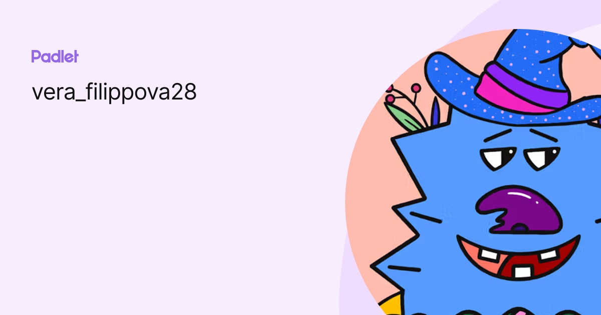 vera_filippova28 profile | Padlet