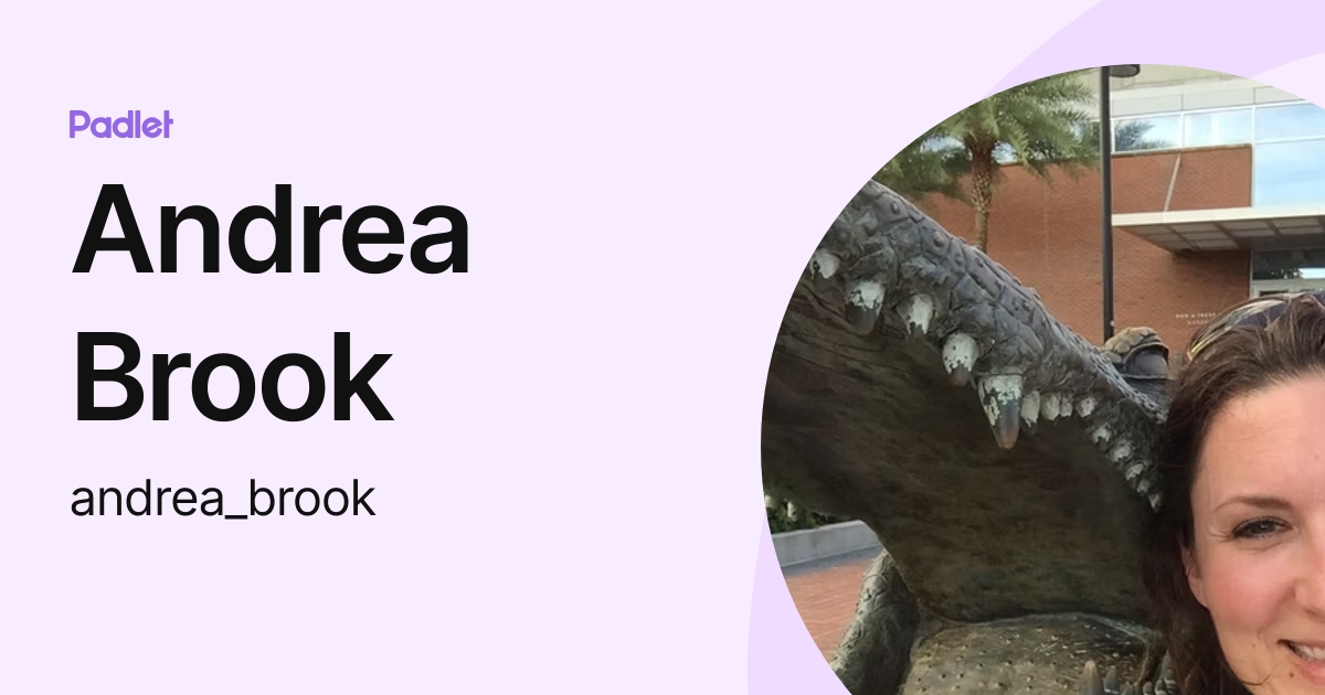 Andrea Brook (andrea_brook) profile | Padlet