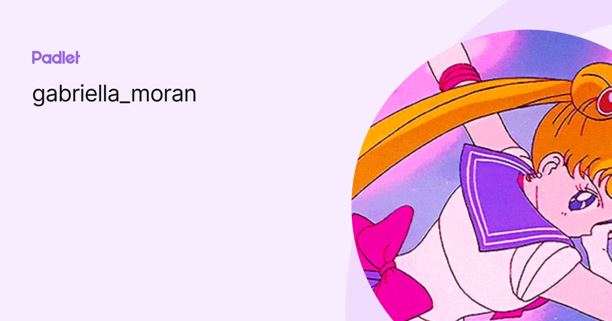 gabriella_moran profile | Padlet