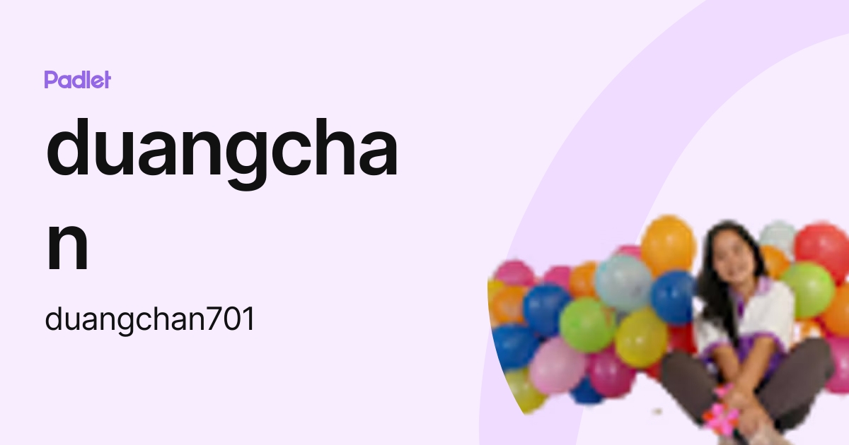 duangchan (duangchan701) profile | Padlet