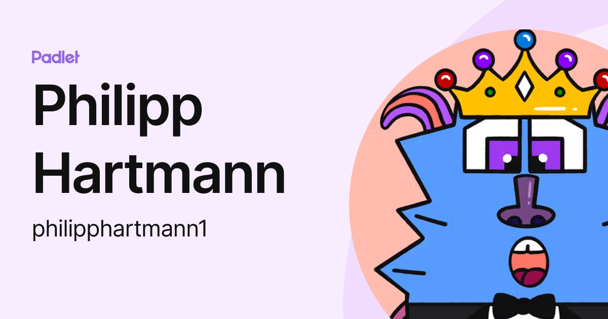 Philipp Hartmann (philipphartmann1) profile | Padlet