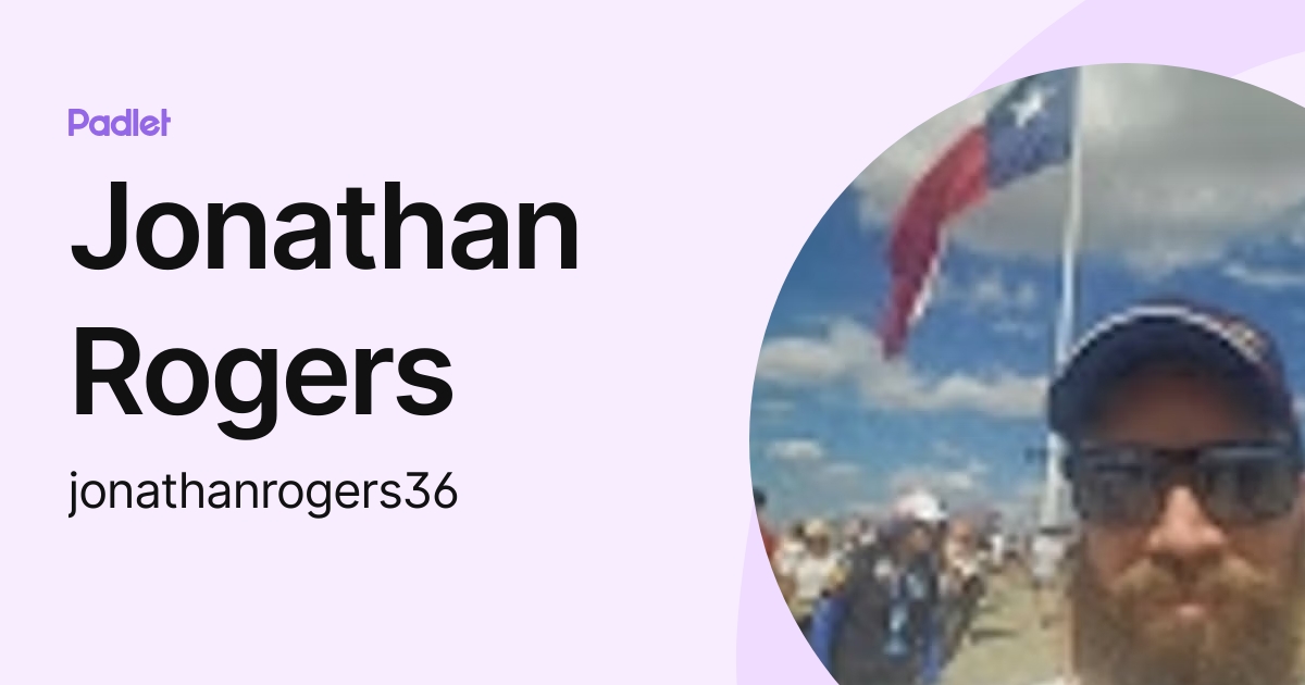 Jonathan Rogers (jonathanrogers36) profile | Padlet