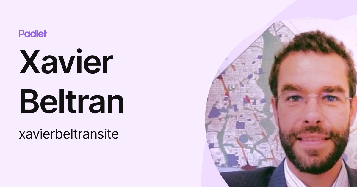 Xavier Beltran (xavierbeltransite) profile | Padlet