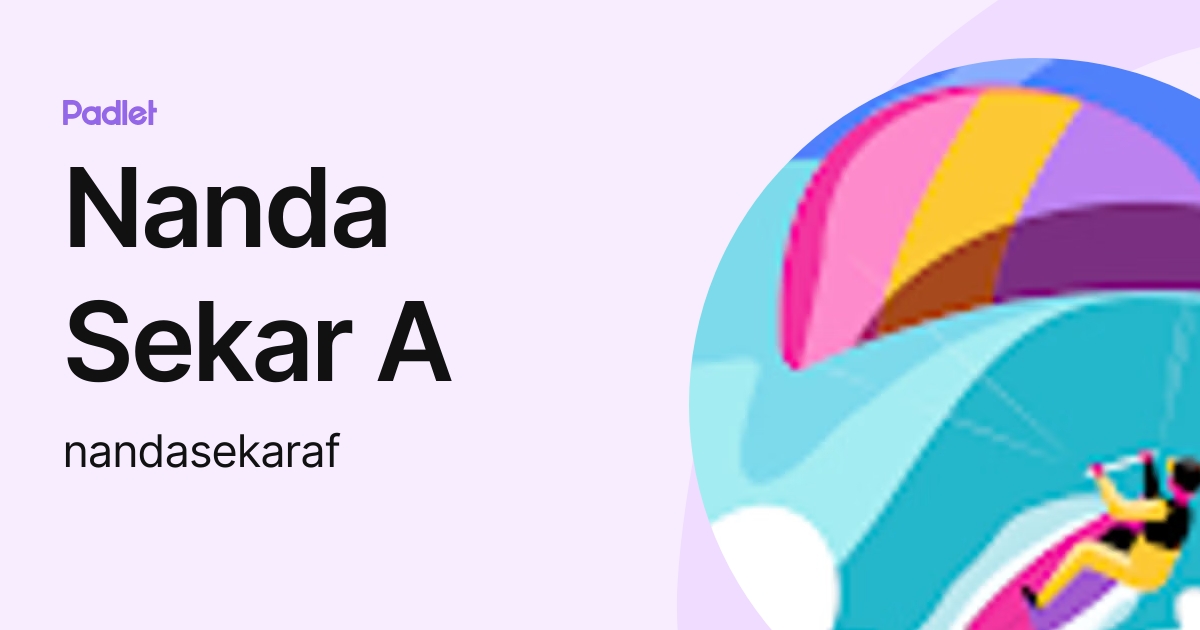 Nanda Sekar A Nandasekaraf Profile Padlet