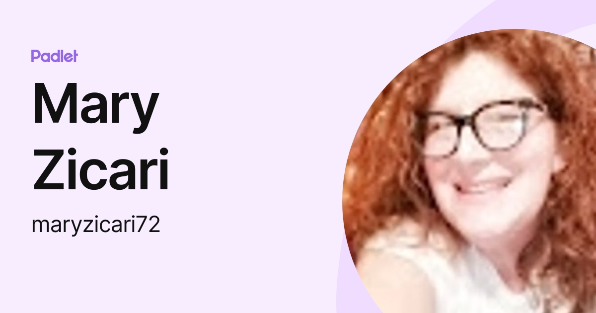 Mary Zicari (maryzicari72) profile | Padlet