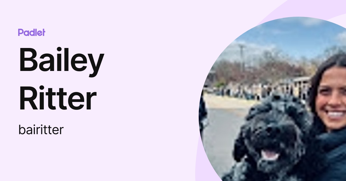 Bailey Ritter (bairitter) profile | Padlet