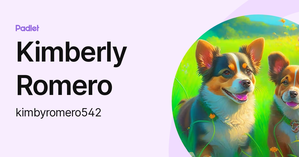 Kimberly Romero (kimbyromero542) profile | Padlet