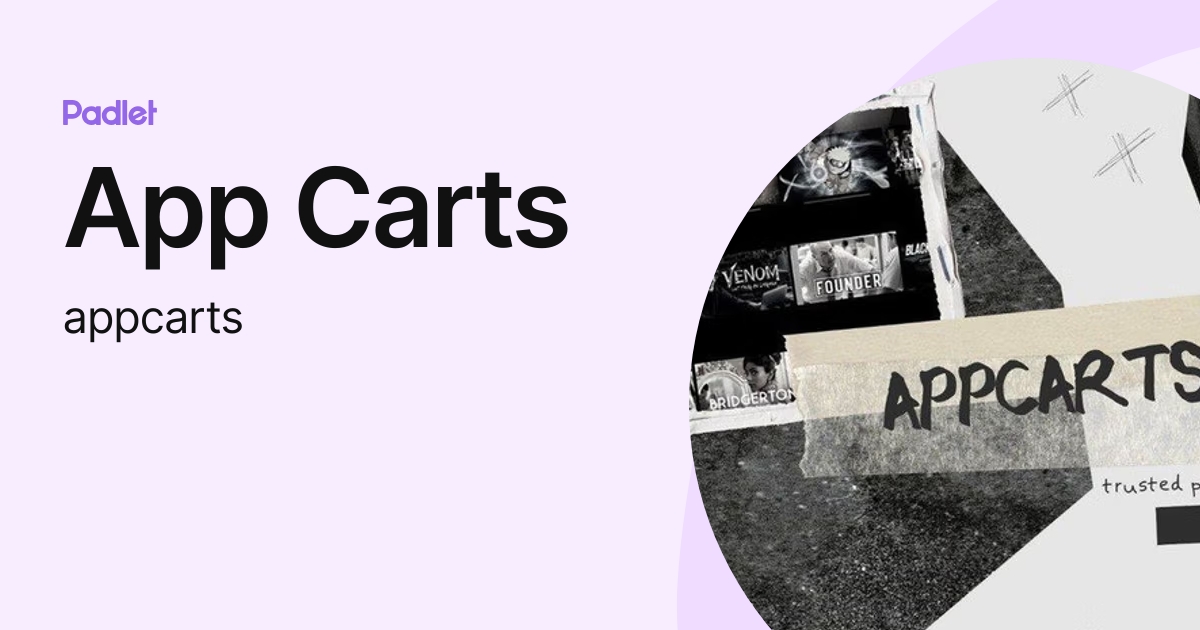 App Carts (appcarts) profile | Padlet