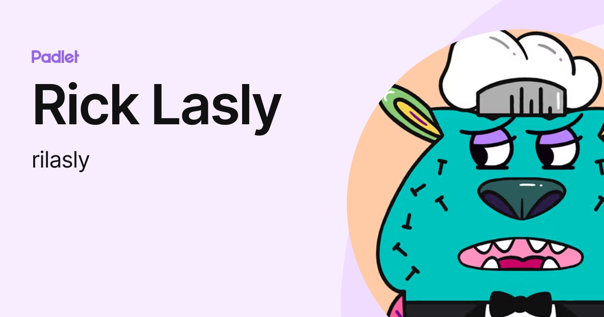 Rick Lasly (rilasly) profile | Padlet