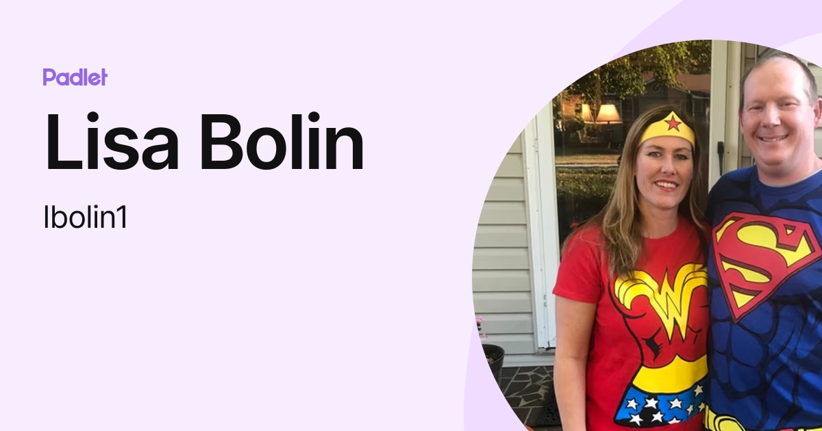 Lisa Bolin (lbolin1) profile | Padlet