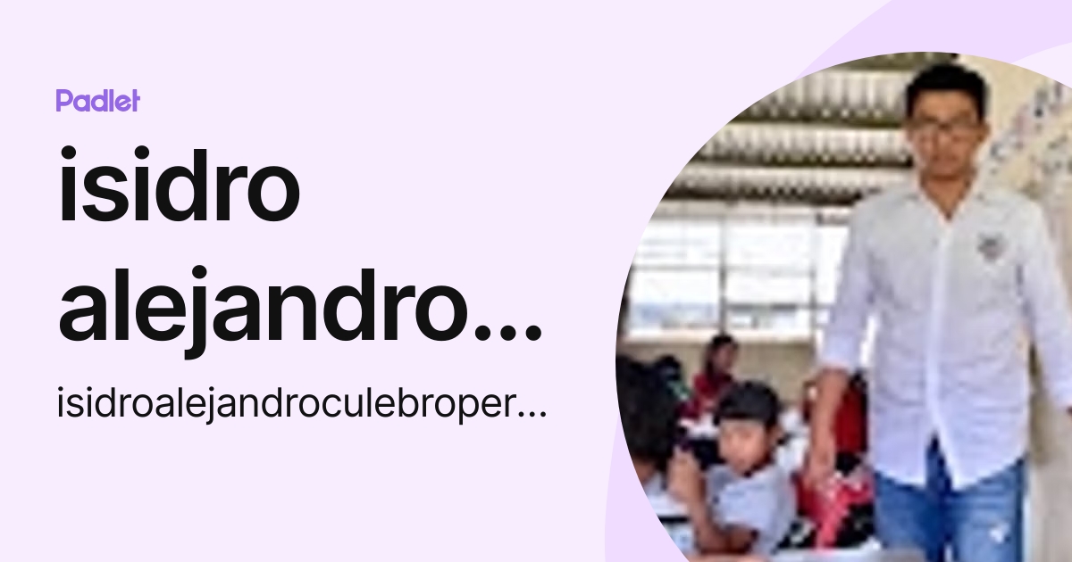 isidro alejandro culebro pérez (isidroalejandroculebroperez) profile ...