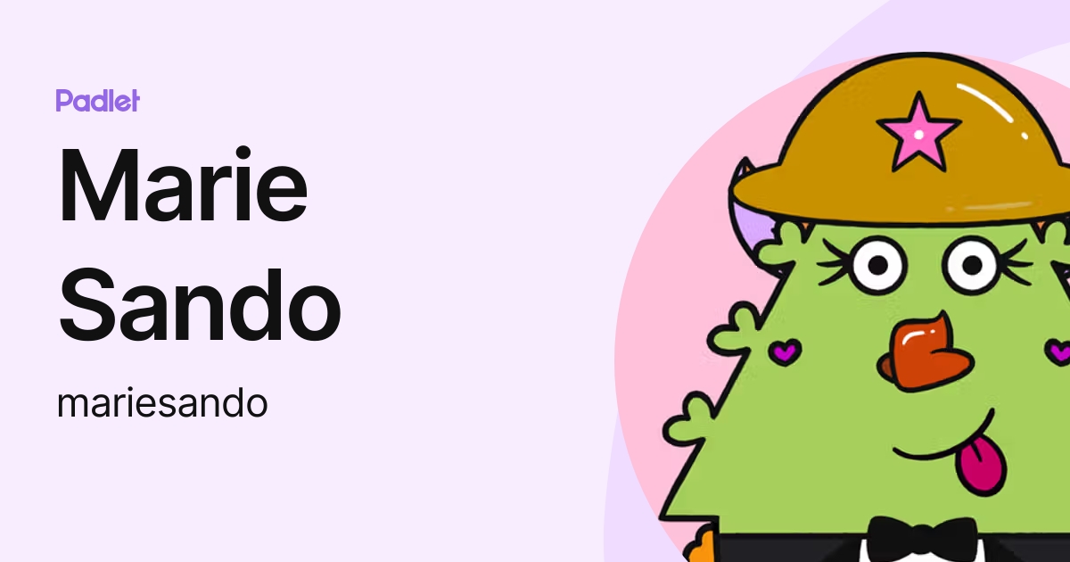 Marie Sando (mariesando) profile | Padlet