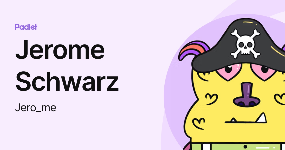 Jerome Schwarz (Jero_me) profile | Padlet