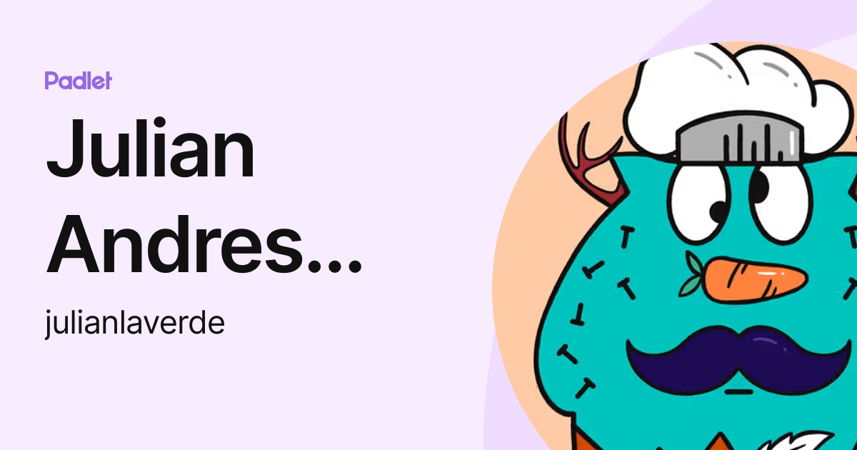 Julian Andres Laverde Tabares (julianlaverde) profile | Padlet