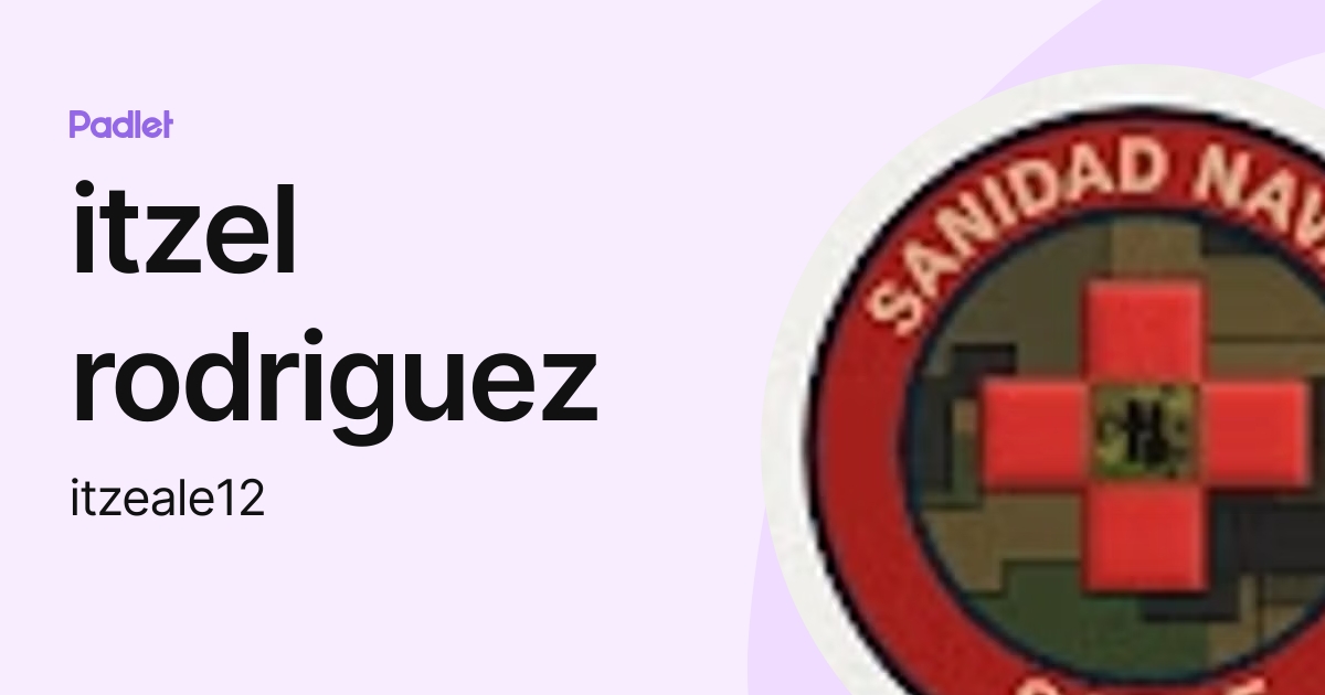 itzel rodriguez (itzeale12) profile | Padlet