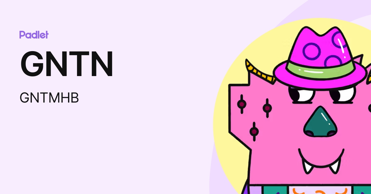 GNTN (GNTMHB) profile | Padlet