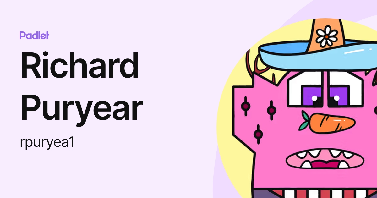 Richard Puryear (rpuryea1) profile | Padlet