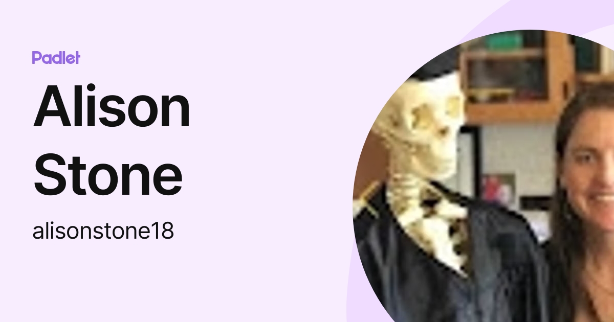 Alison Stone (alisonstone18) profile | Padlet