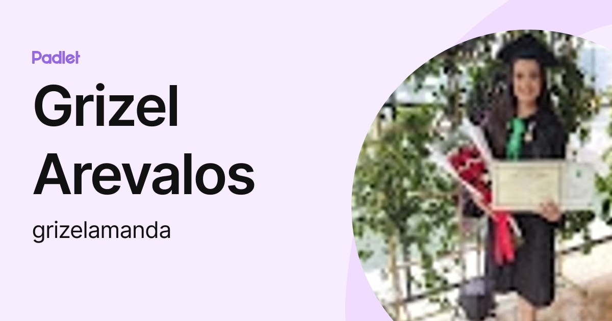 Grizel Arevalos (grizelamanda) profile | Padlet