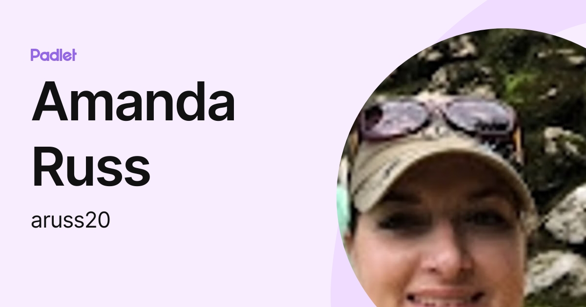 Amanda Russ (aruss20) profile | Padlet