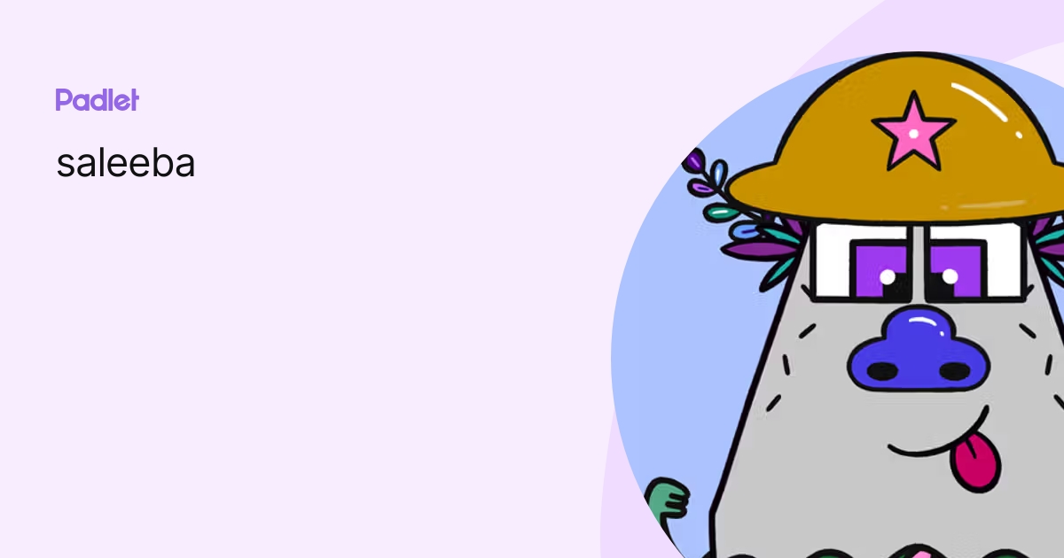 saleeba profile | Padlet