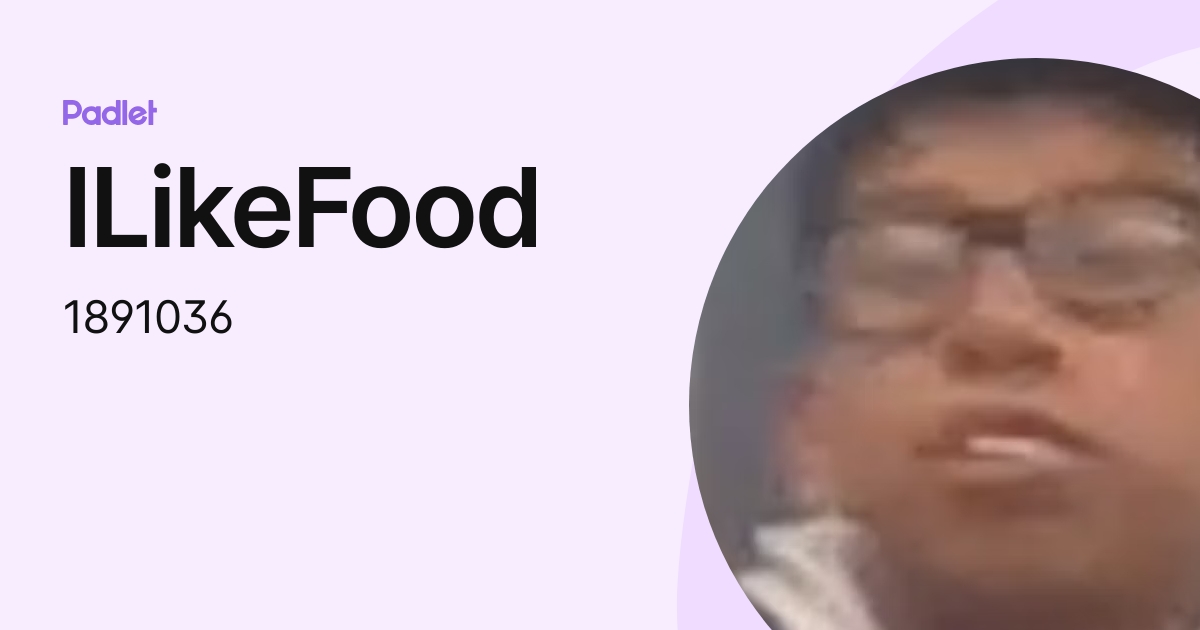 Ilikefood 1891036 Profile Padlet