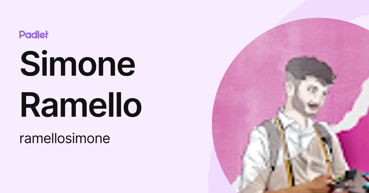 Simone Ramello (ramellosimone) profile | Padlet
