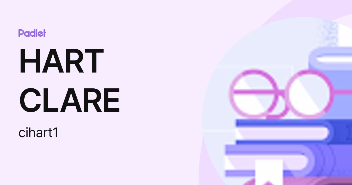 HART CLARE (cihart) profile | Padlet