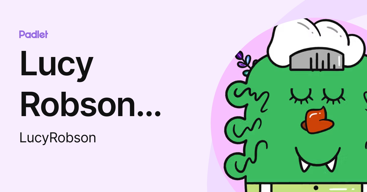 Lucy Robson Fan Golf Club (LucyRobson) profile | Padlet