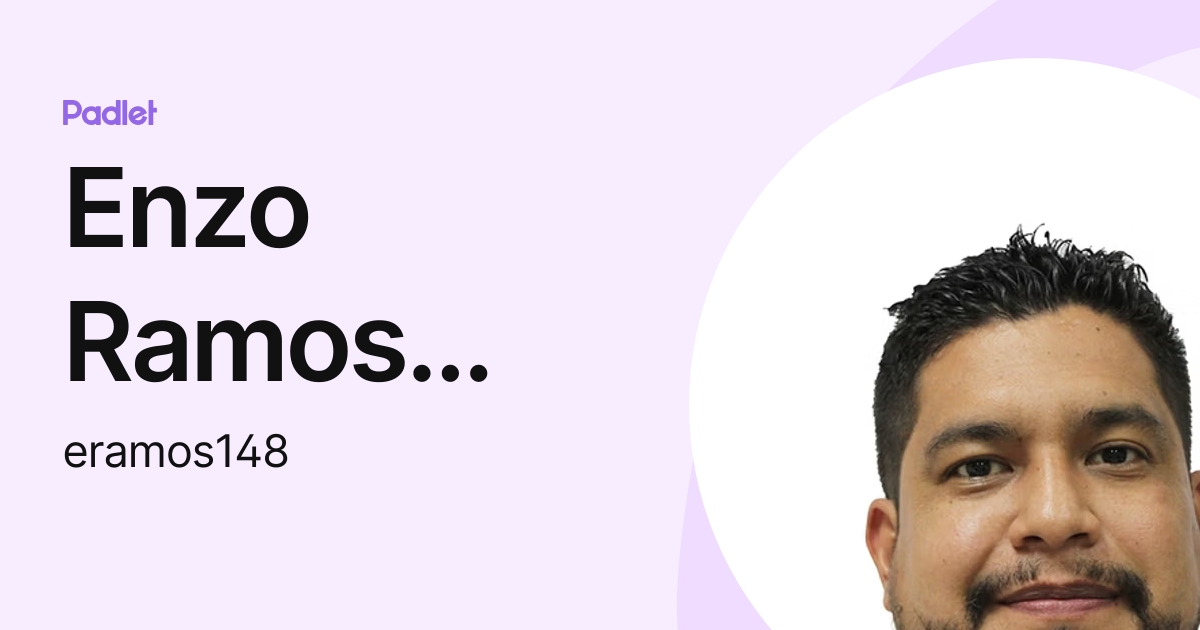 Enzo Ramos Terranova (eramos148) profile | Padlet