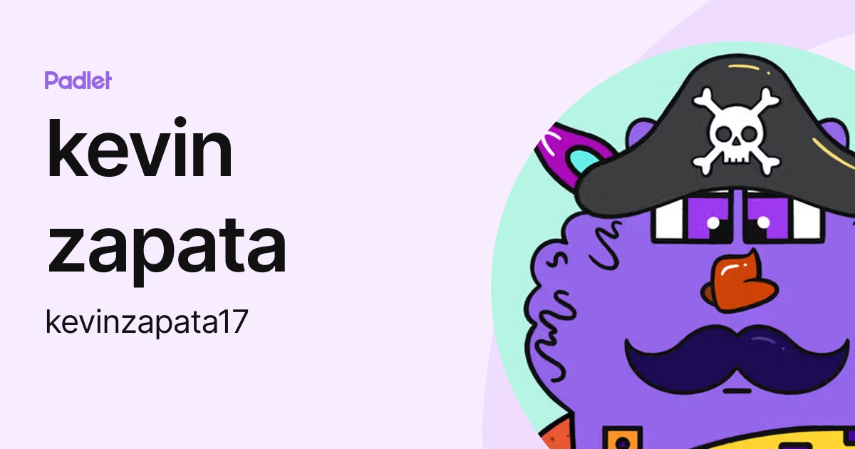 kevin zapata (kevinzapata17) profile | Padlet