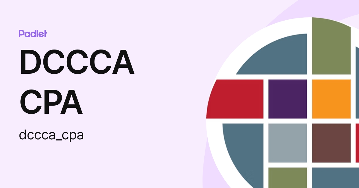 DCCCA CPA (dccca_cpa) profile | Padlet