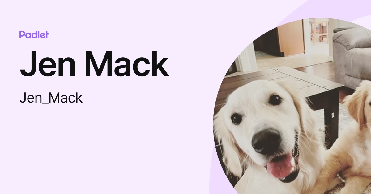 Jen Mack (Jen_Mack) profile | Padlet