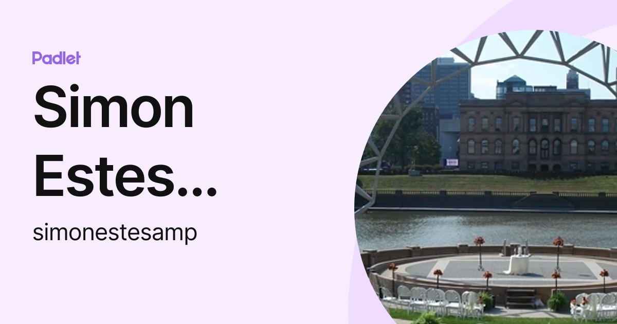 Simon Estes Amphitheater (simonestesamp) profile | Padlet