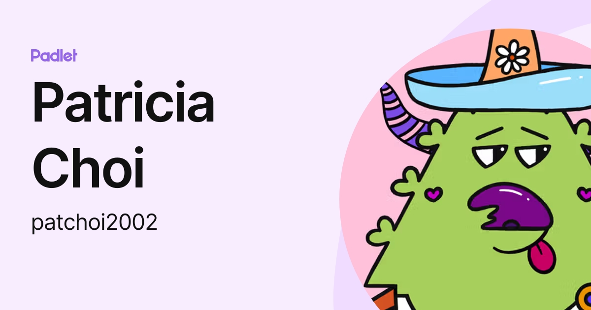 Choi Pui yee (patchoi2002) profile | Padlet