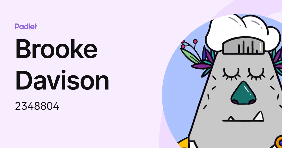 Brooke Davison (2348804) profile | Padlet