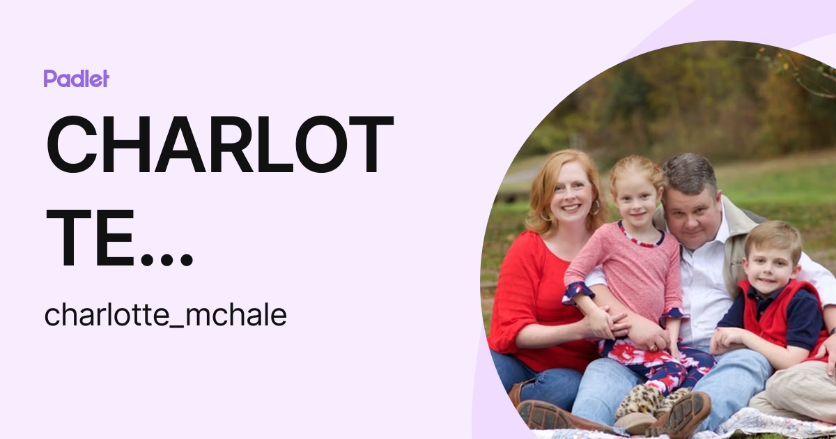 CHARLOTTE MCHALE (charlotte_mchale) profile | Padlet