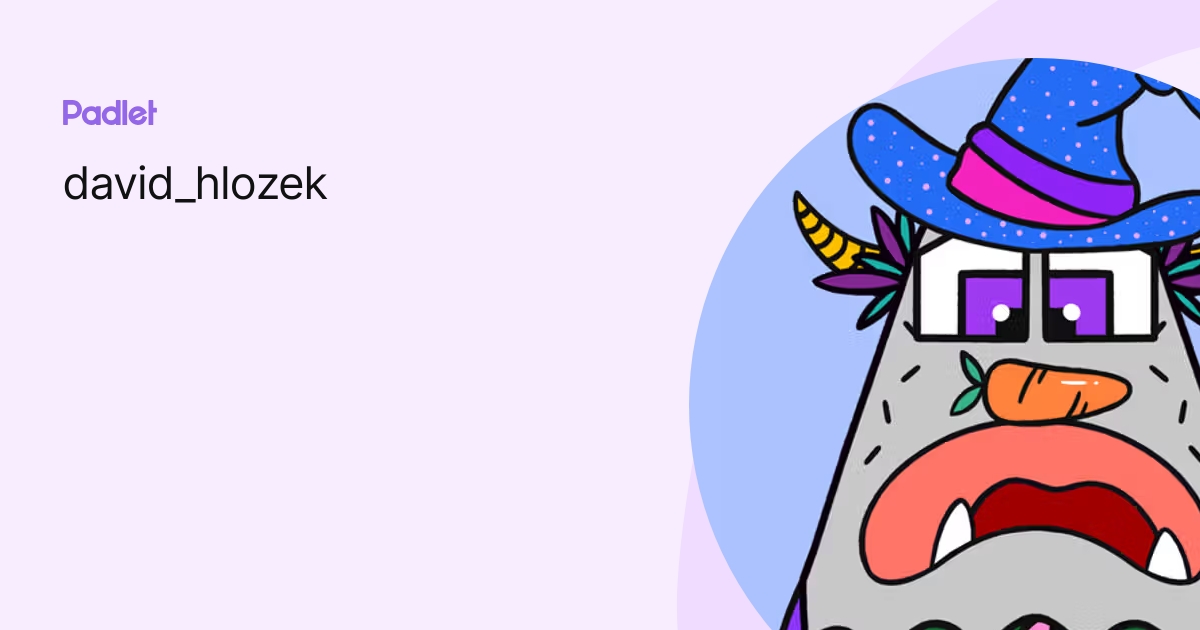 david_hlozek profile | Padlet