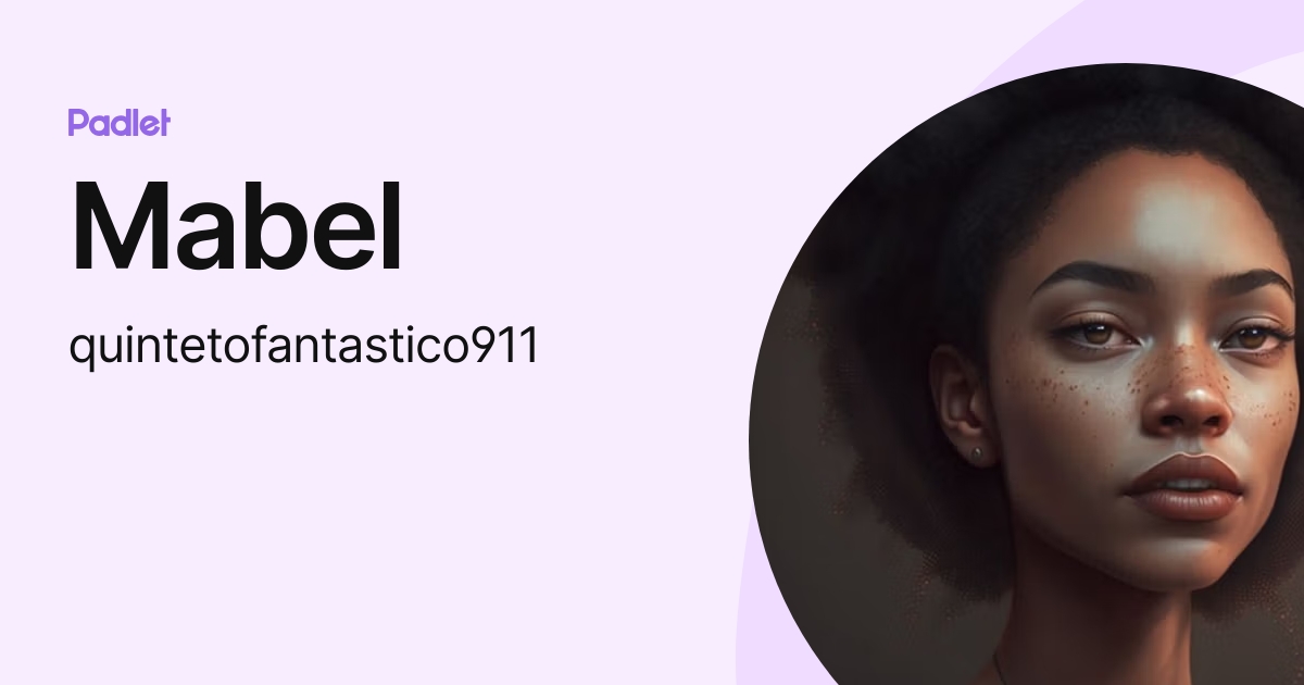 Mabel (quintetofantastico911) profile | Padlet