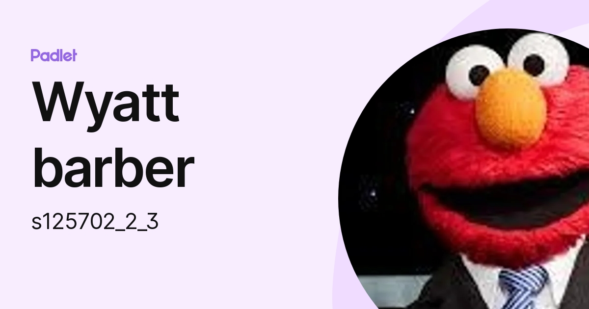 Ethan Mitchell (s1257021) profile | Padlet