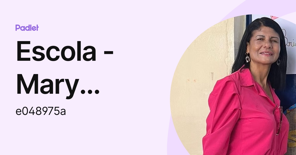 Escola - Mary Mallet Cyrino Profa - Administrativo (e048975a) profile ...