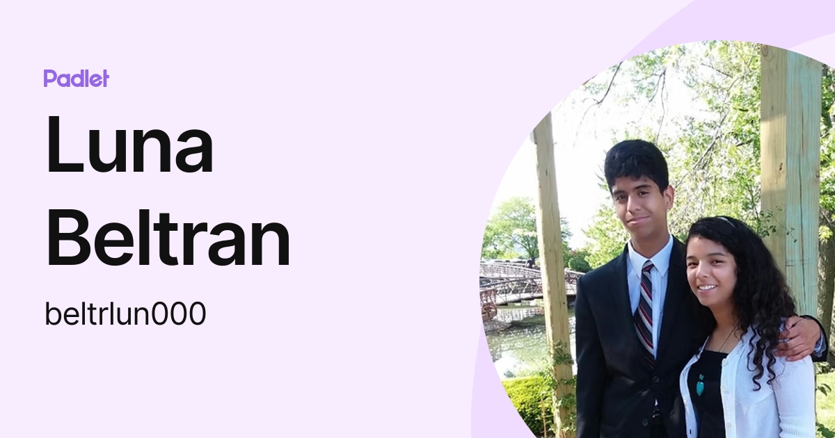 Luna Beltran (beltrlun000) profile | Padlet