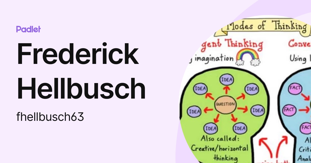 Frederick Hellbusch (fhellbusch63) profile | Padlet