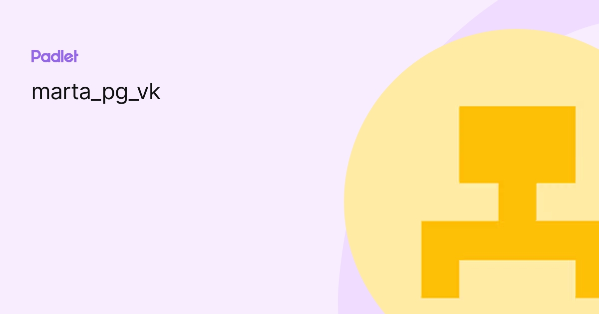 marta_pg_vk profile | Padlet