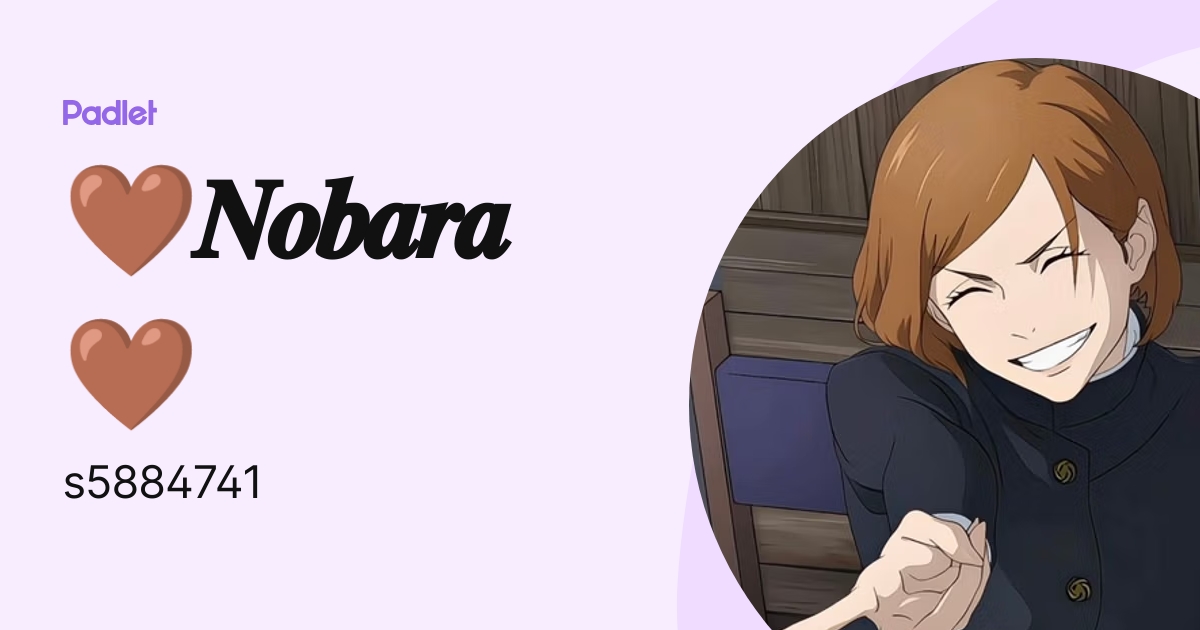 OwO سما محمد OwO (s5884741) profile | Padlet