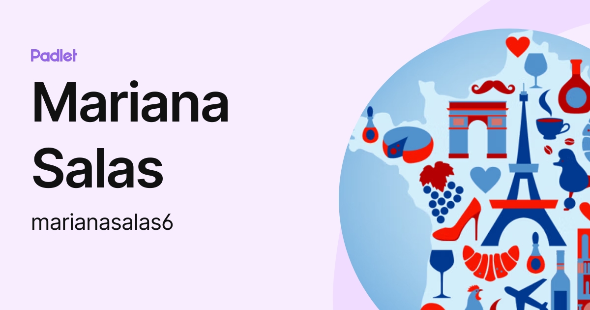 Mariana Salas (marianasalas6) profile | Padlet