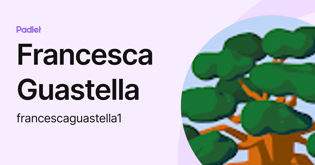 Francesca Guastella (francescaguastella1) profile | Padlet