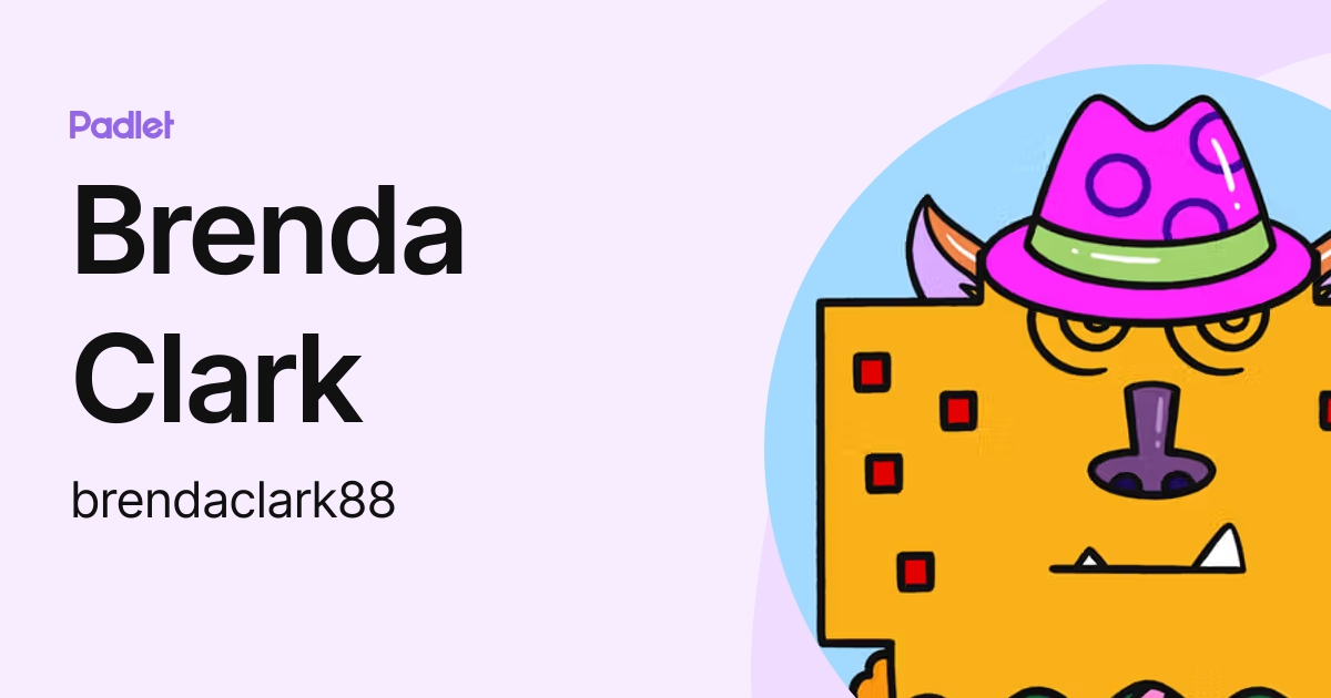 Brenda Clark (brendaclark88) profile | Padlet